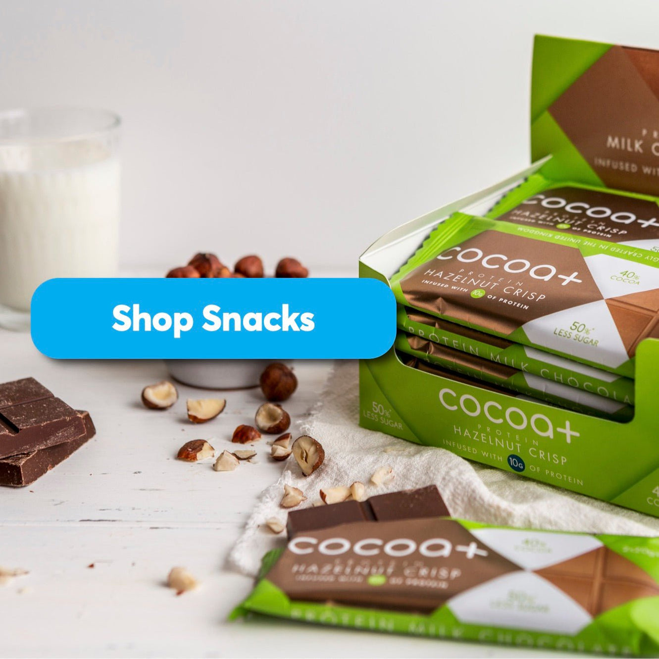Cocoa+ High Protein Chocolate – cocoa+ Protein Chocolate