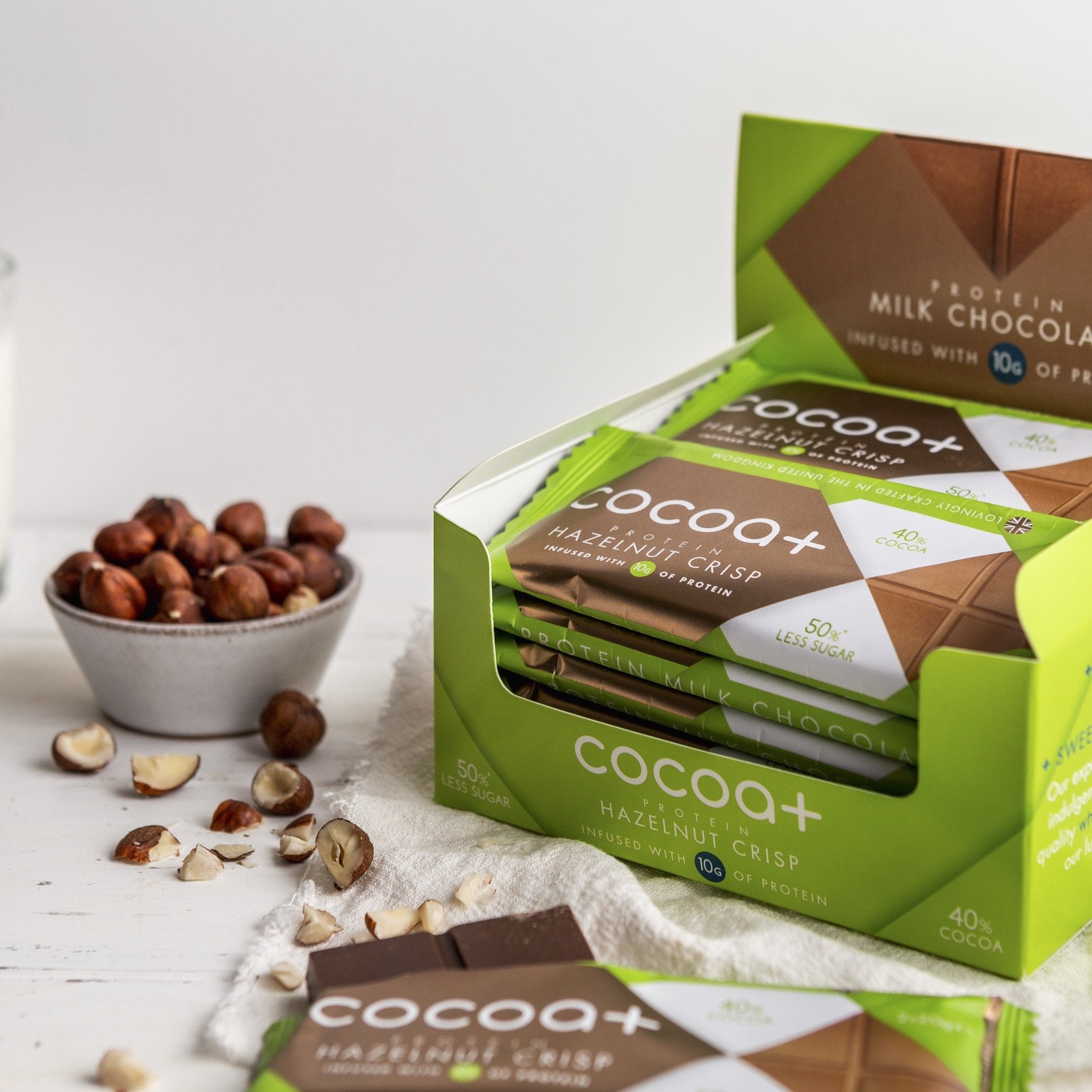 Mini Bars – cocoa+ Protein Chocolate